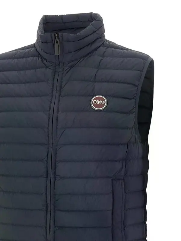 COLMAR Quilted Vest With Logo Patch