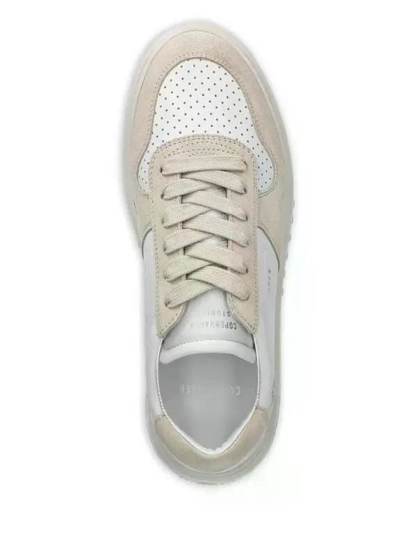 SUMMERY COPENHAGEN Perforated Suede Leather Sneakers