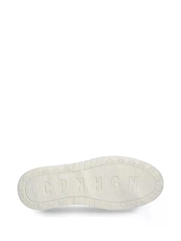 SUMMERY COPENHAGEN Perforated Suede Leather Sneakers