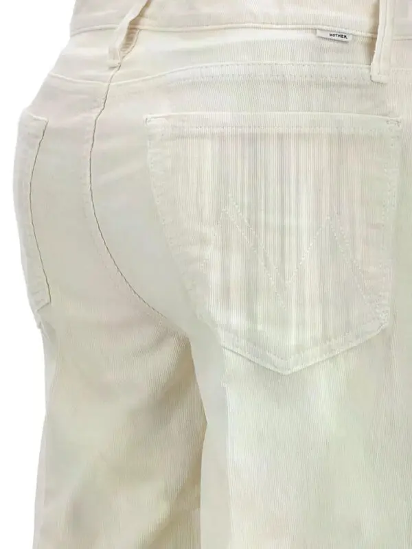 MOTHER Logo-detail Corduroy Trousers