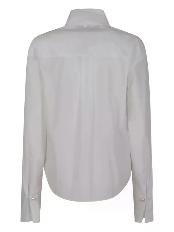 Alberta Ferretti Wrap-front Blouse