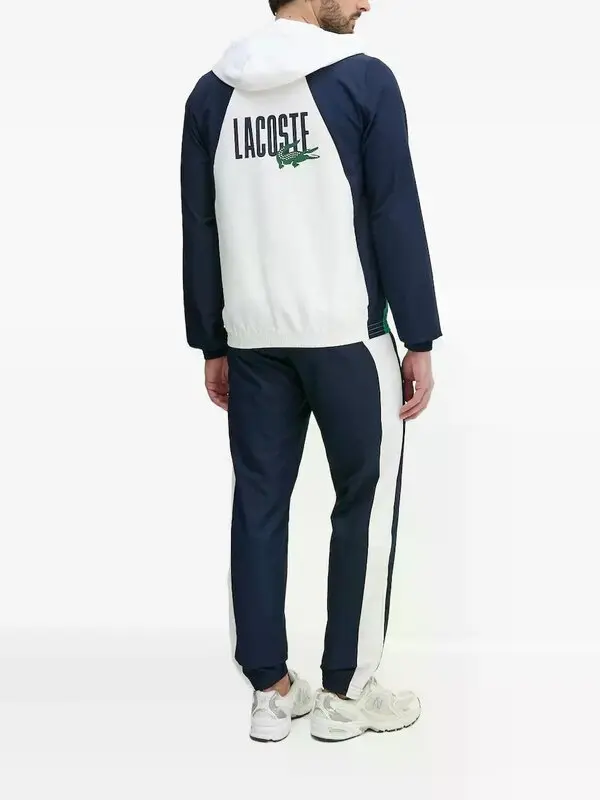 Lacoste Colour-block Hooded Jacket