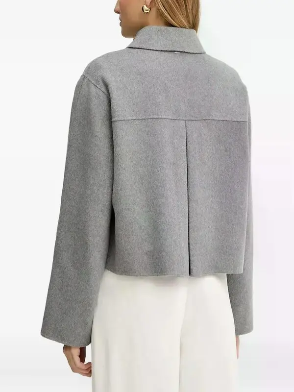 BOSS Cropped Buttoned Jacket