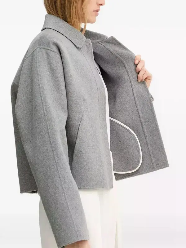 BOSS Cropped Buttoned Jacket