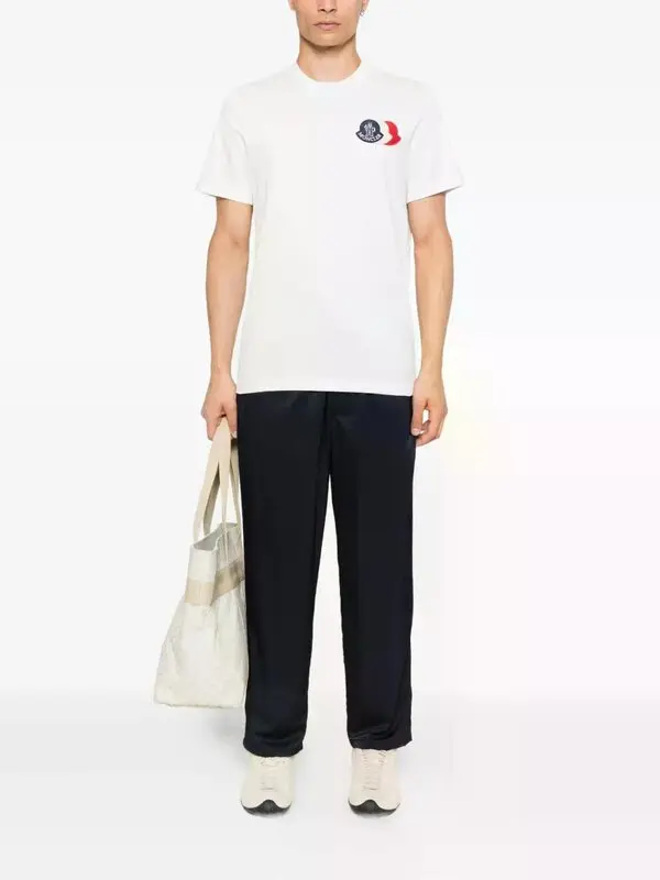 Moncler Logo-patch T-shirt - White