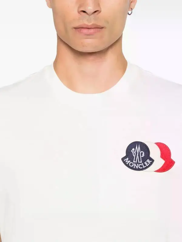 Moncler Logo-patch T-shirt - White