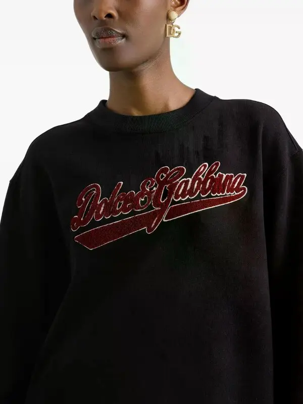 Dolce & Gabbana Logo Embellished Sweatshirt
