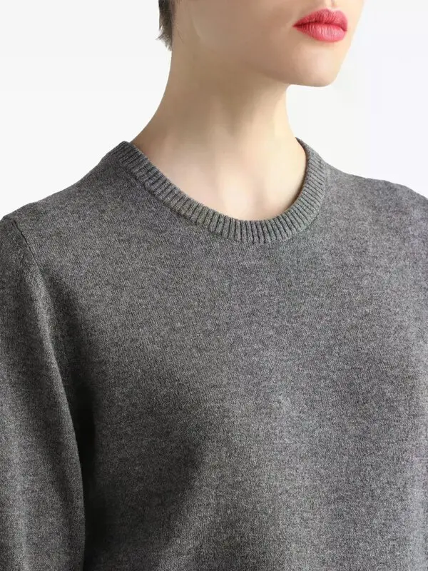 Dolce & Gabbana Crew-neck Cropped Sweater