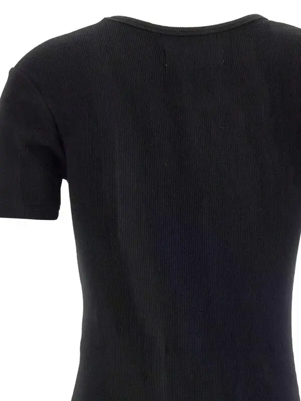 VIVIENNE WESTWOOD Embroidered-logo T-shirt - Black
