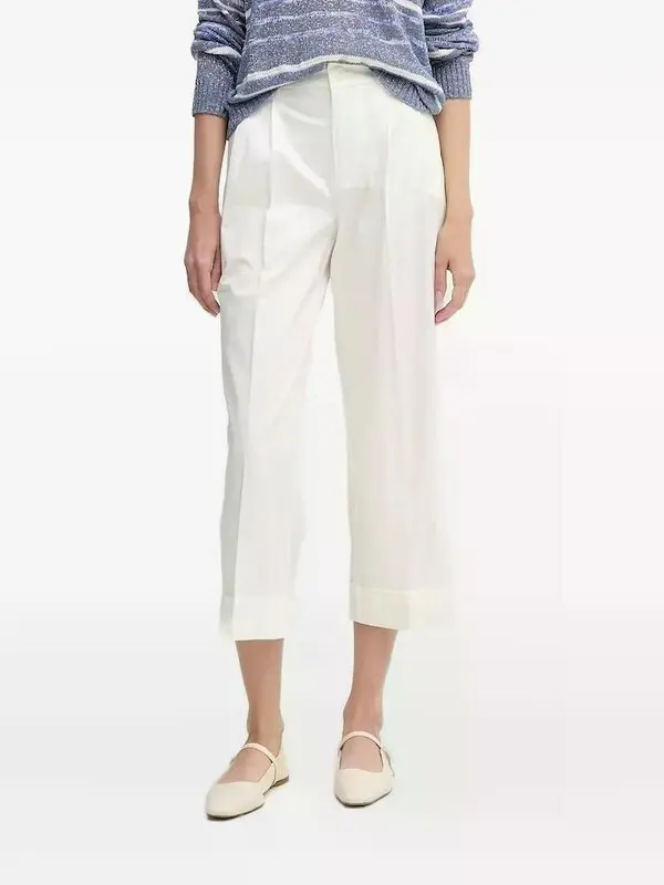 PEDRO DEL HIERRO Cuffed Trousers With Elastic Waistband