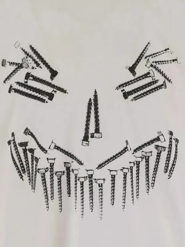 44 LABEL GROUP Screw-face Graphic T-shirt