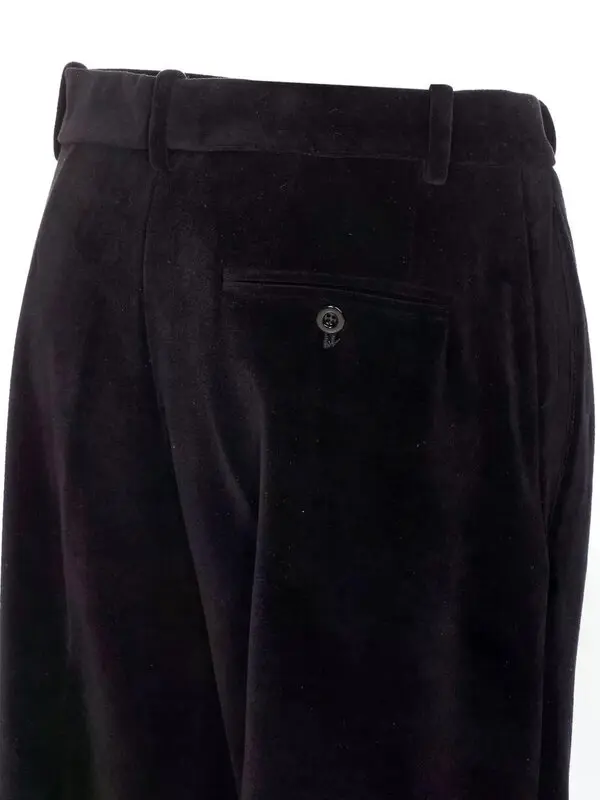 CIRCOLO 1901 Velvet Trousers - Black