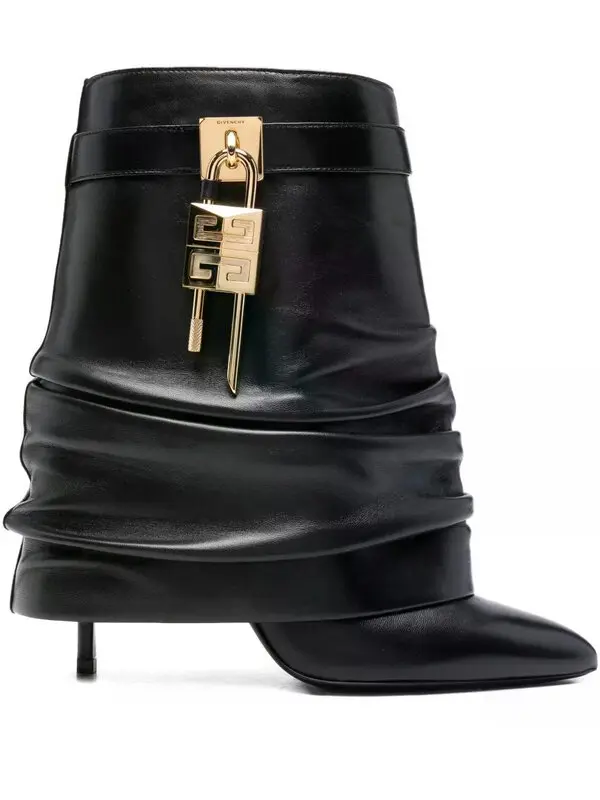 Givenchy 95mm Shark Lock Boots