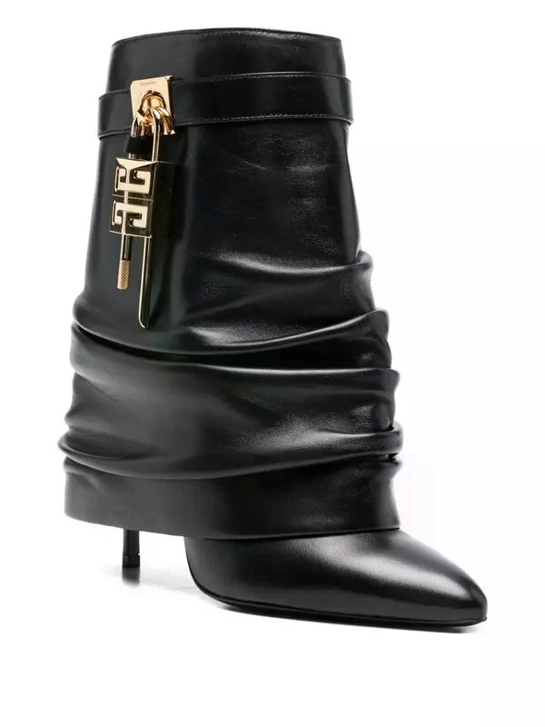 Givenchy 95mm Shark Lock Boots