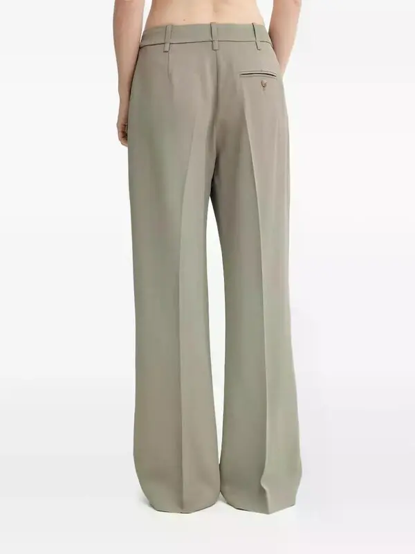 SAMSOE SAMSOE Pleated Wide-leg Trousers