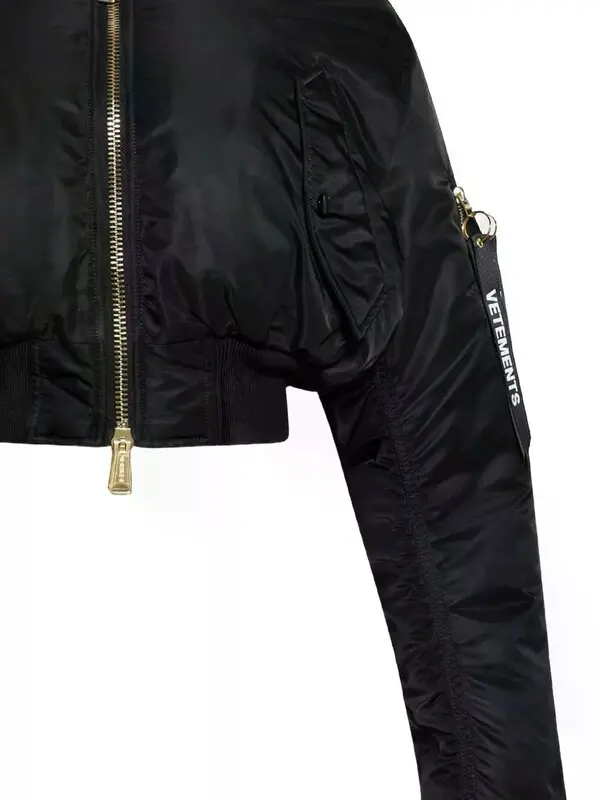 Vetements Double Zip Bomber Jacket