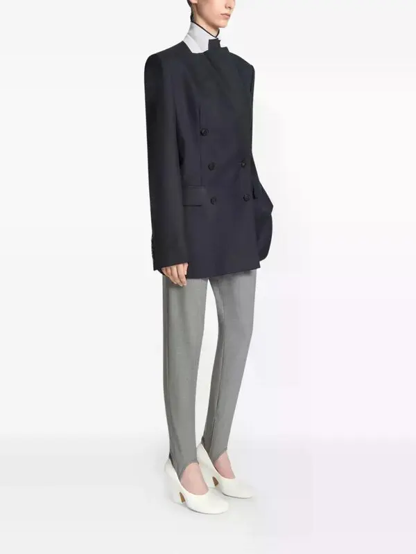 Dries Van Noten Double-breasted Wool Blazer