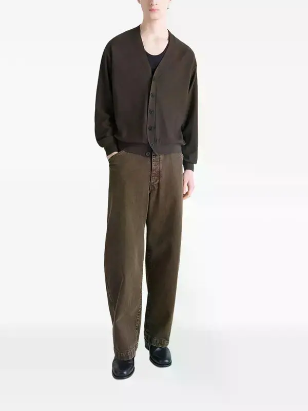 LEMAIRE V-neck Button Cardigan
