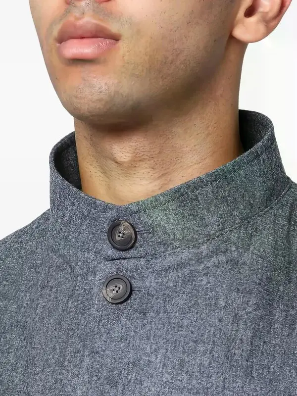 Tagliatore Single-breasted Patch-pocket Jacket - Grey