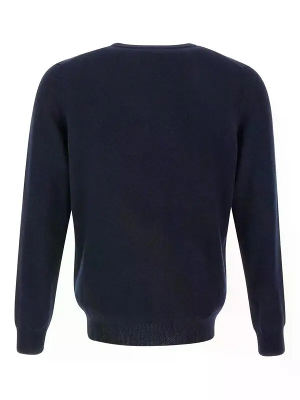KANGRA Ribbed-cuff Cashmere Sweater