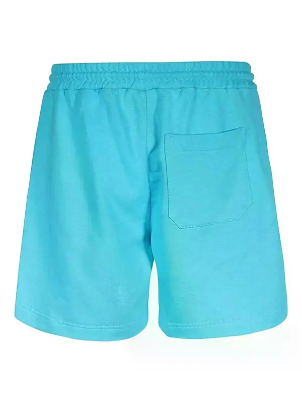 MSGM Elasticated-waistband Cotton Shorts