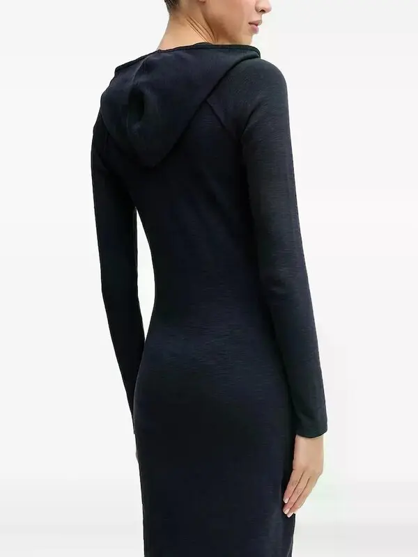 G-star Raw Hooded Zip-front Midi Dress