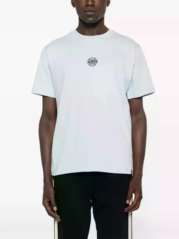 BARROW Logo-embroidered T-shirt
