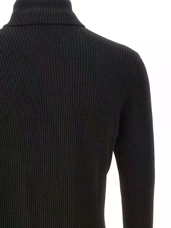 Stone Island Ribbed Turtleneck Sweater