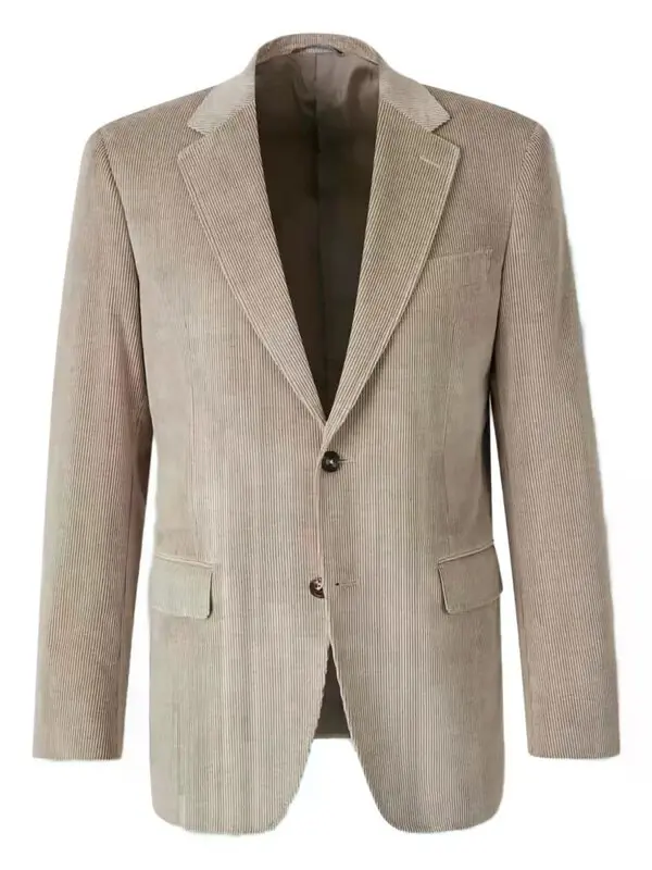 Canali Corduroy Two-button Blazer