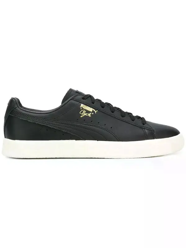 PUMA Clyde Leather Sneakers - Black