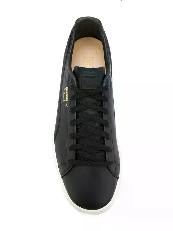 PUMA Clyde Leather Sneakers - Black