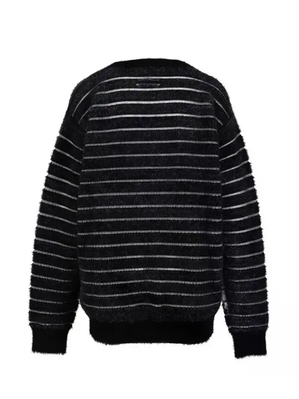 JEAN PAUL GAULTIER Striped Graphic Sweater
