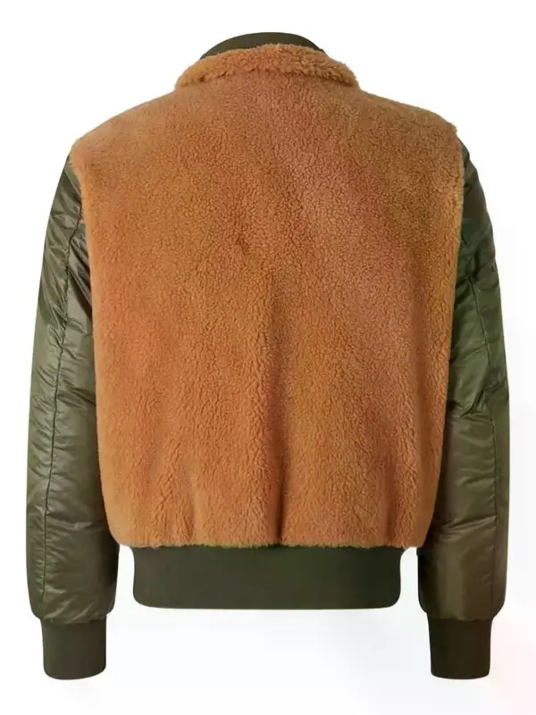 Moncler Sherpa-collar Bomber Jacket