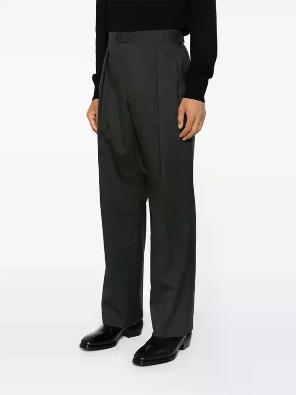 FURSAC Pleated Straight Trousers