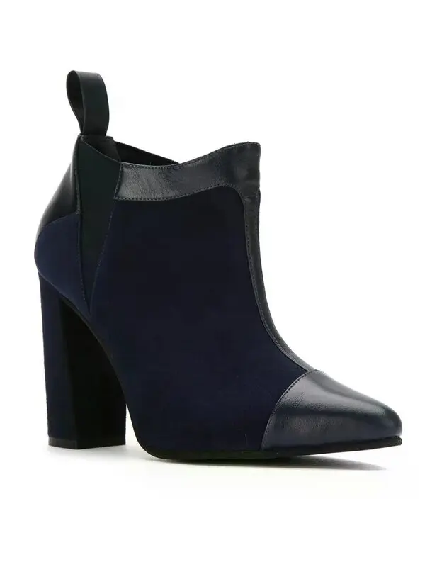 STUDIO CHOFAKIAN Panelled Suede Boots