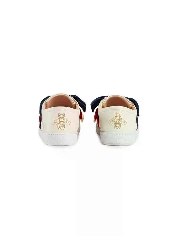 Gucci Ace Slip-on Sneakers With Bow Detailing