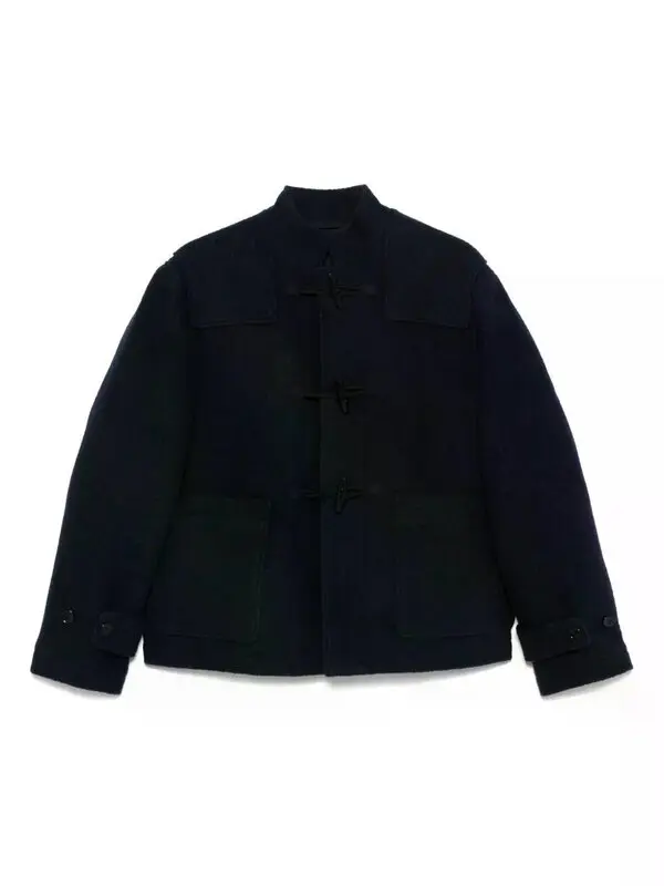 FURSAC Wool Duffle Jacket - Blue