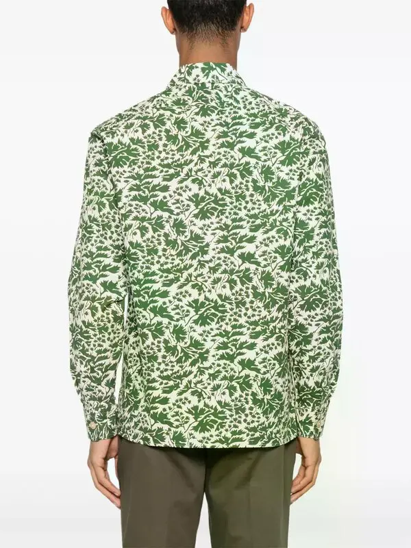 FURSAC Leaf-print Shirt