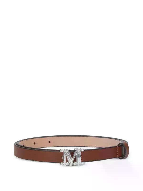 Max Mara Leather Belt - Brown