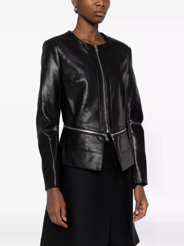 Karl Lagerfeld Zip-front Panelled Jacket