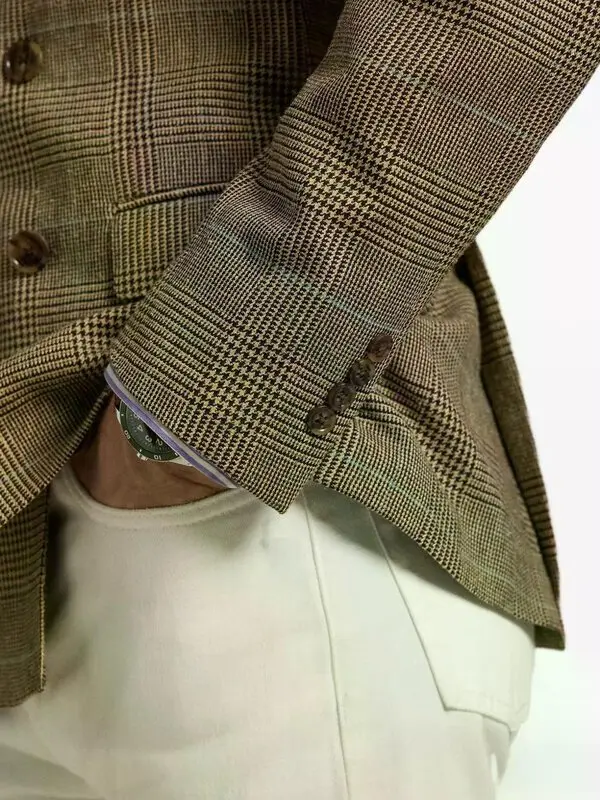 Polo Ralph Lauren Double-breasted Checked-pattern Blazer
