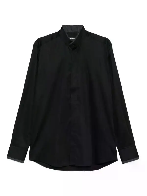Karl Lagerfeld Mandarin-collar Shirt