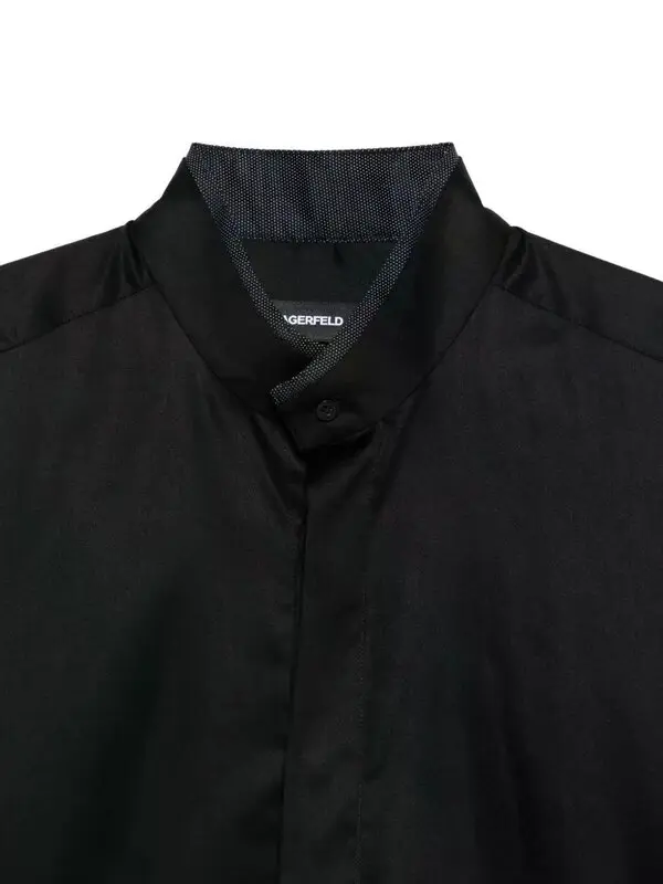 Karl Lagerfeld Mandarin-collar Shirt