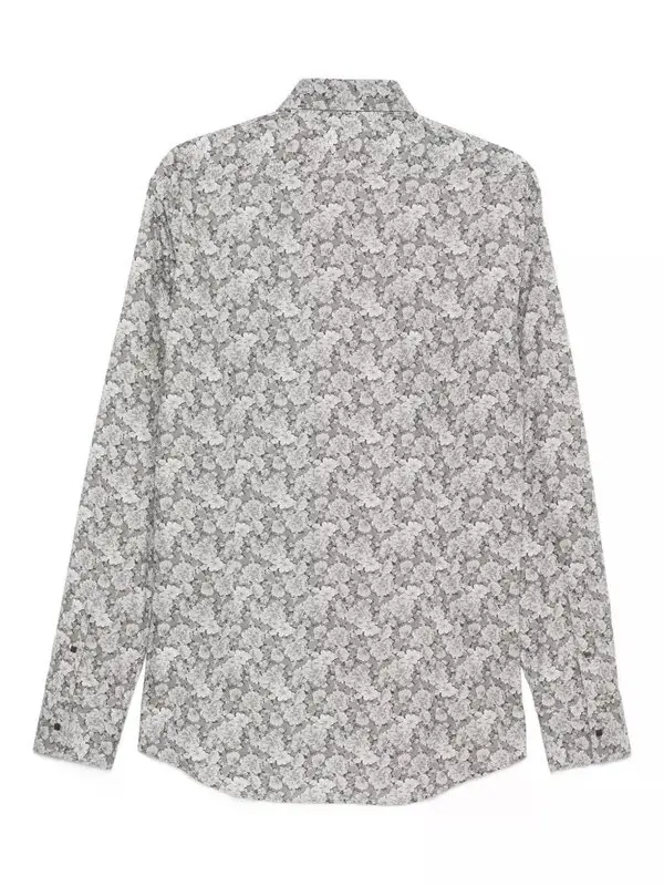 Karl Lagerfeld Floral-print Shirt - Grey