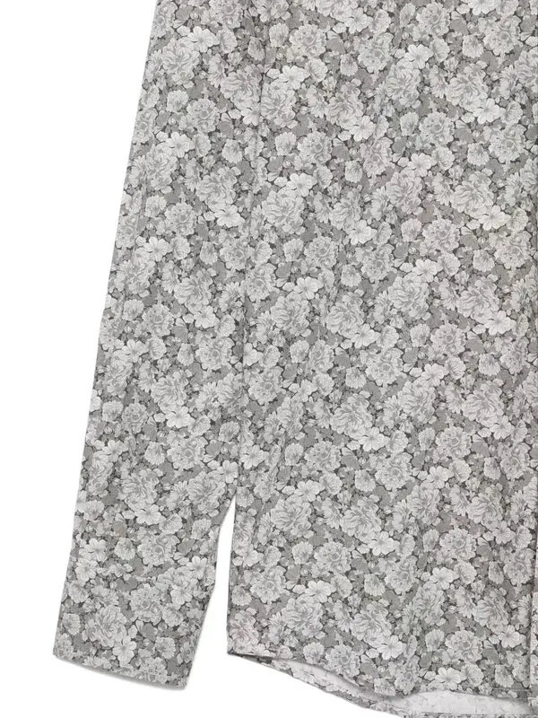 Karl Lagerfeld Floral-print Shirt - Grey