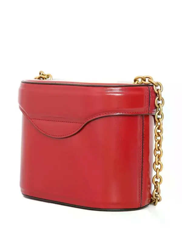 Valentino Garavani V-logo Chain Mini Bag - Red