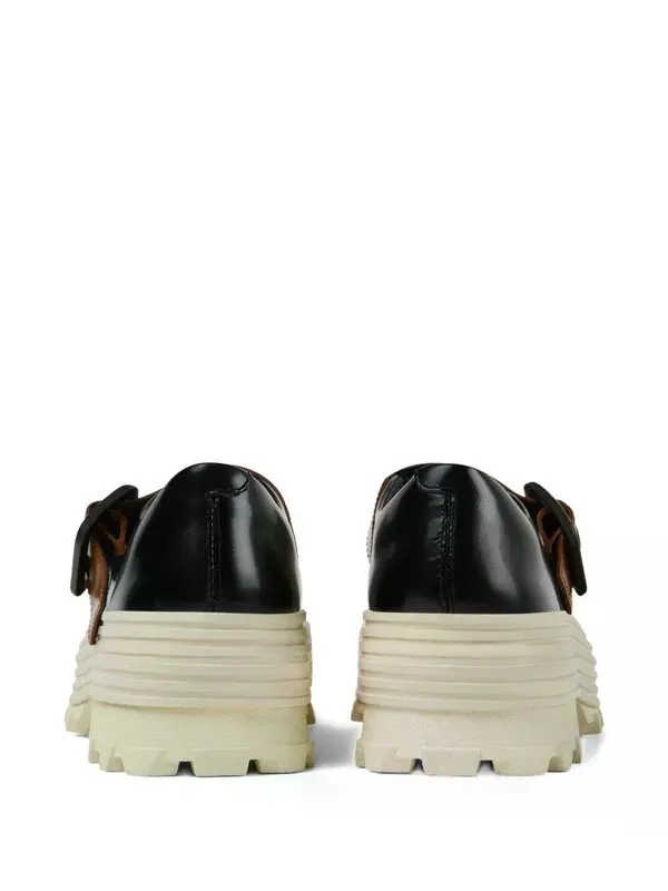 Camper Traktori Buckle-strap Platform Loafers