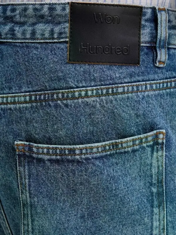 WON HUNDRED Light Denim Shorts