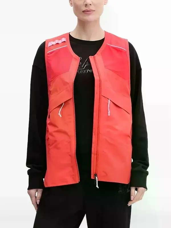 PEAK PERFORMANCE Zip-front Panelled Gilet