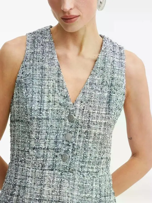 Guess Sadie Tweed Mini Dress